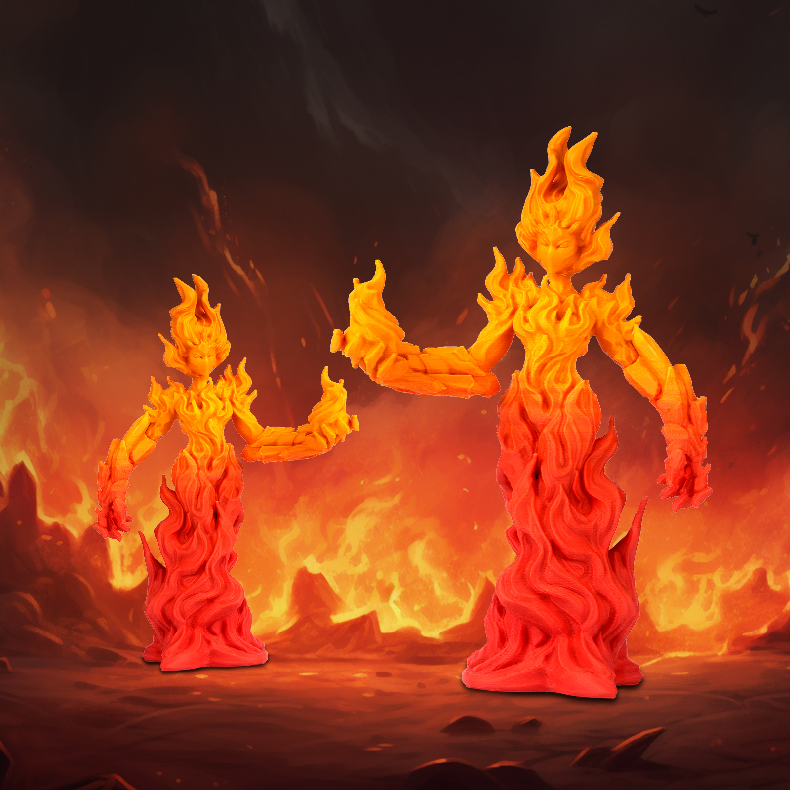 ERYONE Matte Gradient PLA Filament – Maple Leaf (Red & Yellow), 1kg ...